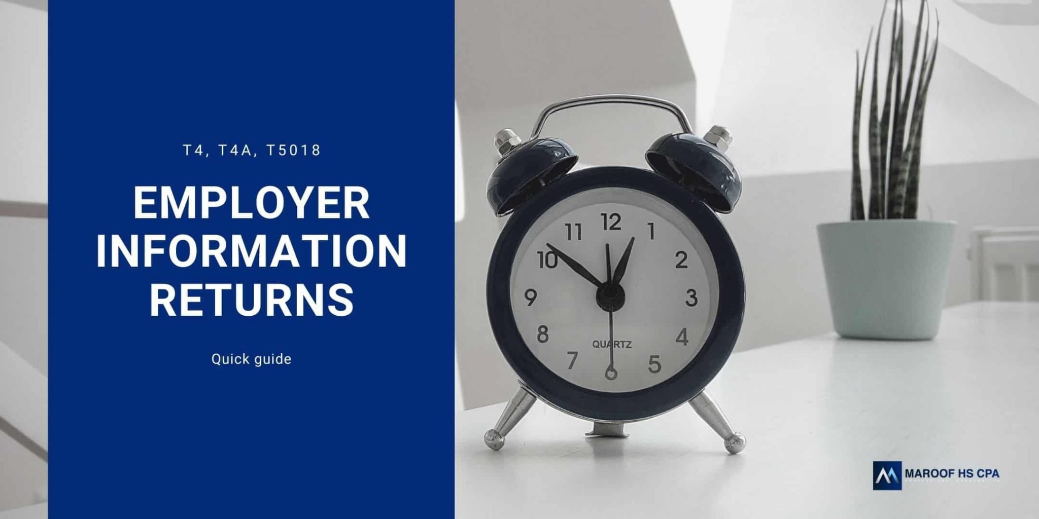 Information Returns by Employers in Canada - Canada Tax Service